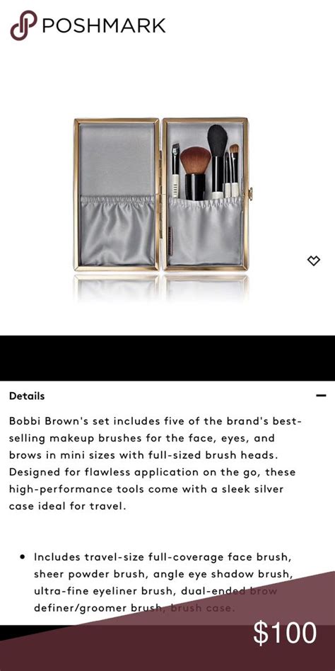 Bobbi Brown Travel Brush Set NWT Bobbi Brown Bobbi Brown Makeup