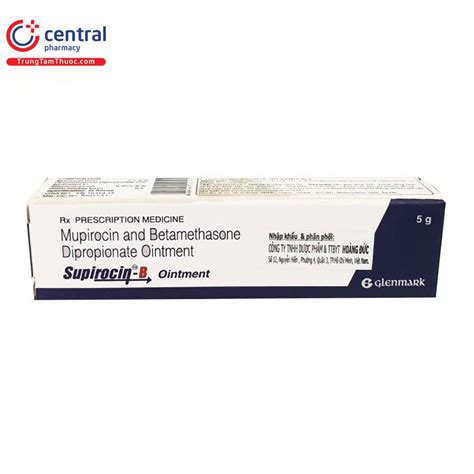 [chÍnh HÃng] Thuốc Supirocin B Ointment Trị Viêm Da Nhiễm Khuẩn Da