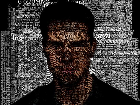Easy Typographic Portrait In Photoshop Art Design Way