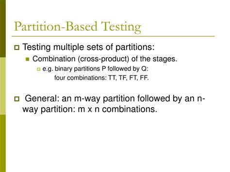 Ppt Chapter 8 Coverage And Usage Testing Based On Checklists And