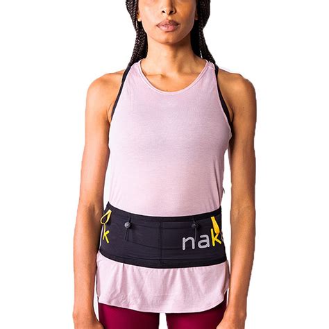 Naked Pacote De Cintura Running L Preto Runnerinn