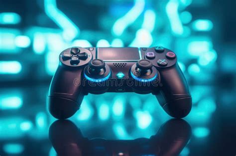 Game Controller Joystick Generate Ai Stock Illustration Illustration