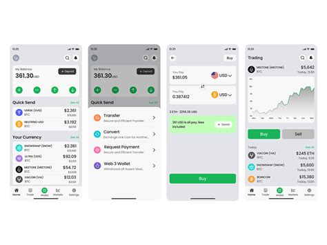 Crypto Wallet App Design Behance