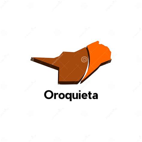 Oroquieta Map Vector Map Of Philippines Capital Country Colorful
