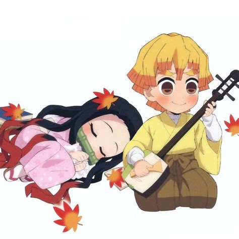Zenitsu And Nezuko Chibi