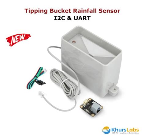 Jual Gravity Tipping Bucket Rainfall Sensor I2c And Uart Sensor Hujan By Dfrobot Kota