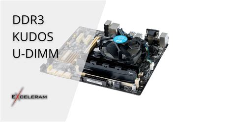 Ddr3 Kudos Series Exceleram™ High Quality Ram Since 2007