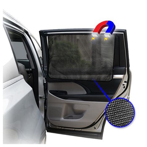 Uv Protection Car Curtain Black Car Privacy Curtain Retractable