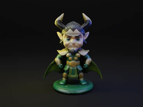️ Loki Figure Toy・ 3d File For 3d Printing・cults