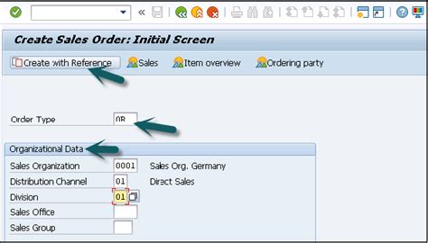 Sap Sd Creation Of Sales Order