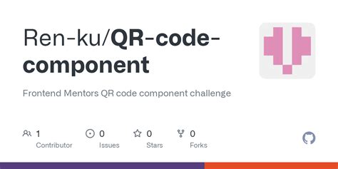 github ren ku qr code component frontend mentors qr code component challenge