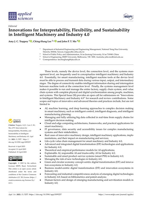 Pdf Innovations For Interpretability Flexibility And Sustainability