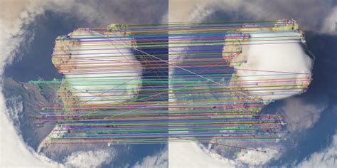 matching of features in two consecutive images image credit nasa [20