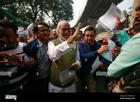 Dhaka Bangladesh 04th Jan 2024 Bangladesh Nationalist Party Senior