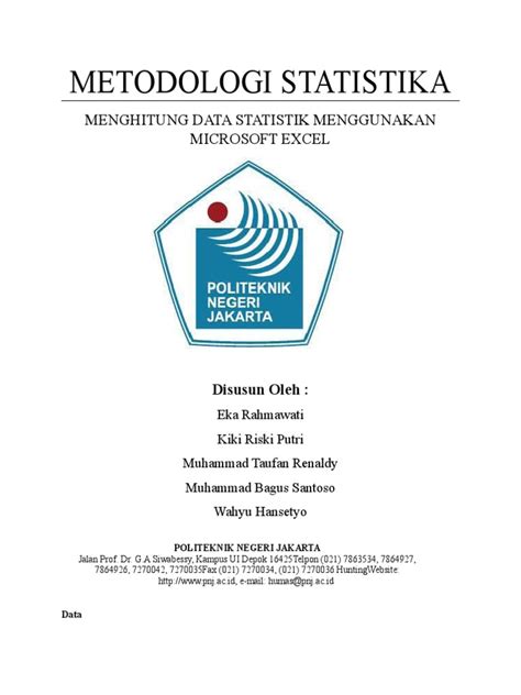 Statistik Dengan Excel Pdf