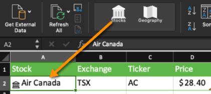Stock Data Type Search Tips In Excel Office Watch