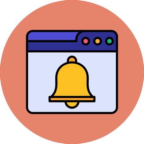 Web Notifications Bell Vector Icon 20431219 Vector Art At Vecteezy