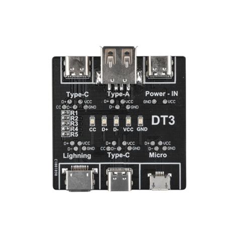 【cw】 Dt3 Data Cable Anomaly Detection Board Usb Tester Ios Type C Short Circuit Test ！ Lazada