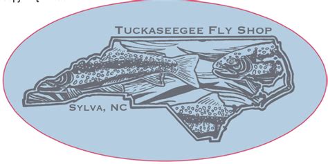 Tfs State Fish Sticker Tuck Fly Shop Sylva Nc