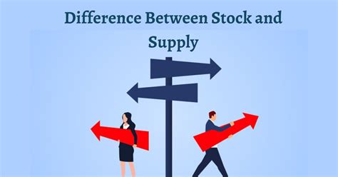 Understanding The Difference Between Stock And Supply Shiksha Online
