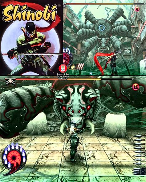 Retro Shinobi Sliced Onto The Playstation 2 In 2002 Reviving Segas
