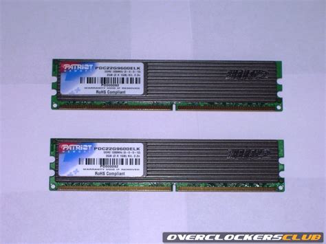 Patriot Extreme Performance 2gb Pc2 9600 Ddr2 1200mhz Review