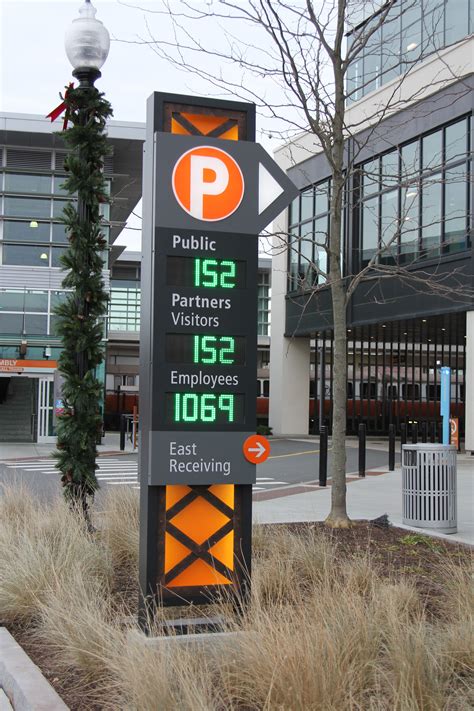 Parking Garage Signage Design
