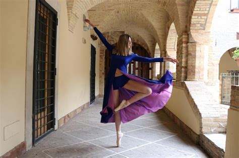 Premium Photo Full Length Of Ballet Dancing On Floor