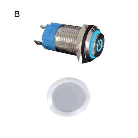16mm Metal Button Switch Self Reset Switch Button Led Small Lighted