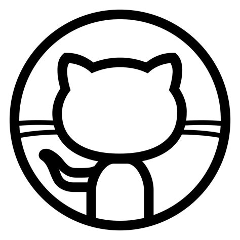 Github Icon In Windows 10 Style