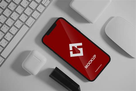 IPhone 13 User Interface App Design Mockup GraphicsFamily