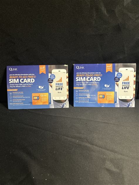 Qlink Wireless Cellular 4g Lte5g Sim Card Kit Includes Sim Card