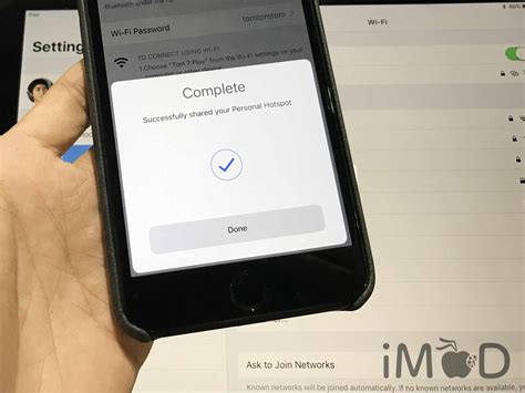 Ios 11 เชื่อมต่อ Hotspot โดยไม่ต้องพิมพ์รหัสผ่าน