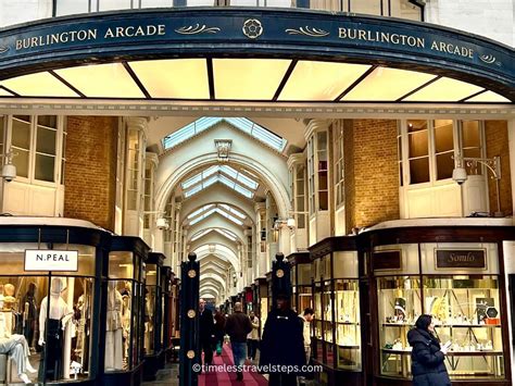 The Burlington Arcade In London Guide History Beadles Shops Hours