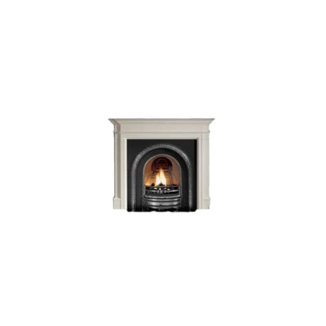 Lytton Bartello Limestone Fireplace Surround Hearth Package
