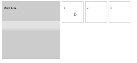 accept only the latest dropped draggable in a droppable interaction