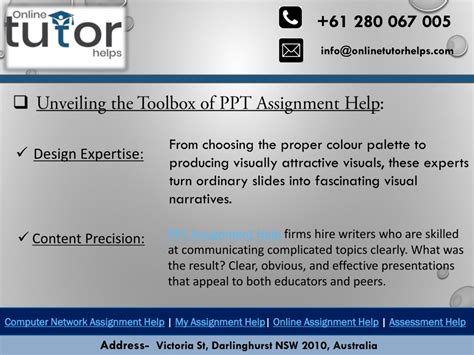 ppt ppt assignment help your academic lifeline powerpoint presentation id 12847333