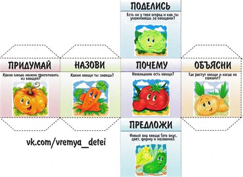 Кубик блума для дошкольников с картинками