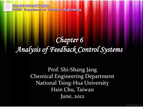 PPT Chapter Analysis Of Feedback Control Systems PowerPoint Presentation ID