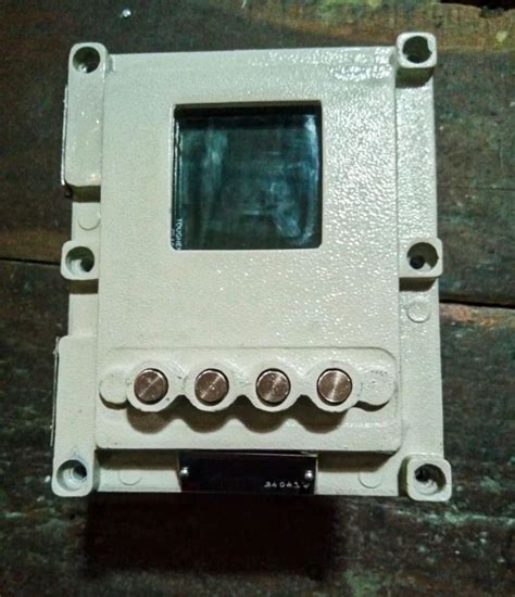 Aluminium Wall Mount Flameproof Instrument Enclosure And Temperature