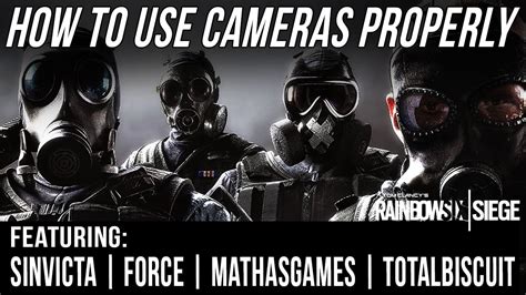 How To Use Cameras Properly In Rainbow 6 Siege [force Sinvicta