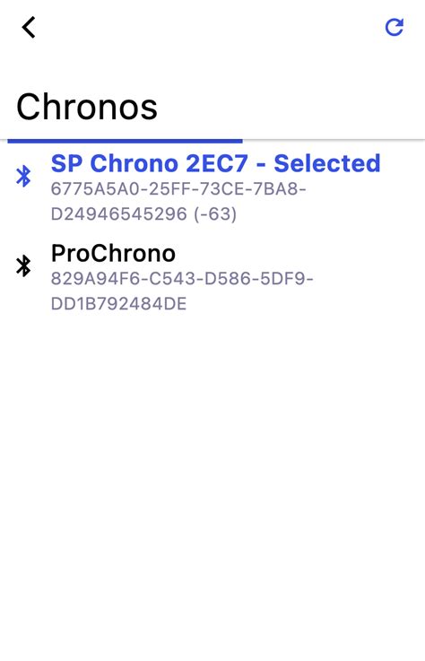 chronograph bluetooth link in practiscore 2 app practiscore 2 scoring apps practiscore