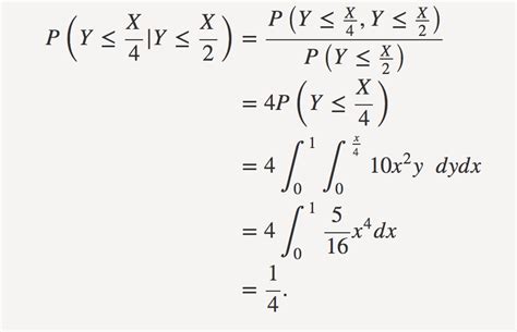 Statistics Joint Distribution With Conditional Probability