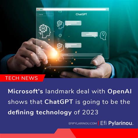 Linkedin Efi Pylarinou 페이지 Openai Chatgpt Technology Microsoft Ai