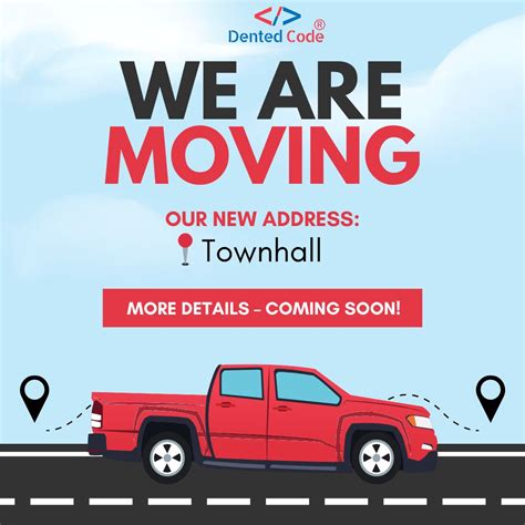 Exciting Announcement Dented Codes New Location Will Be At Townhall