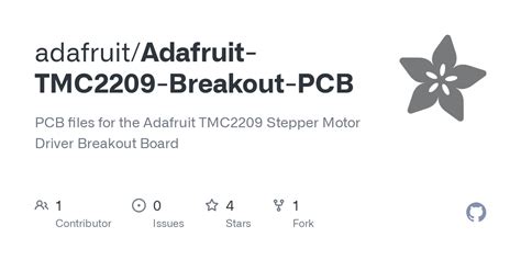 Github Adafruitadafruit Tmc2209 Breakout Pcb Pcb Files For The Adafruit Tmc2209 Stepper
