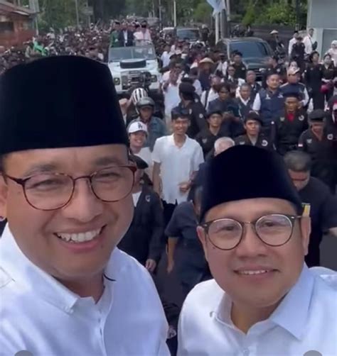 Jadi Pendaftar Pertama Anies Cak Imin Didampingi Elite Partai Hingga Ribuan Pendukung Bukamata Id