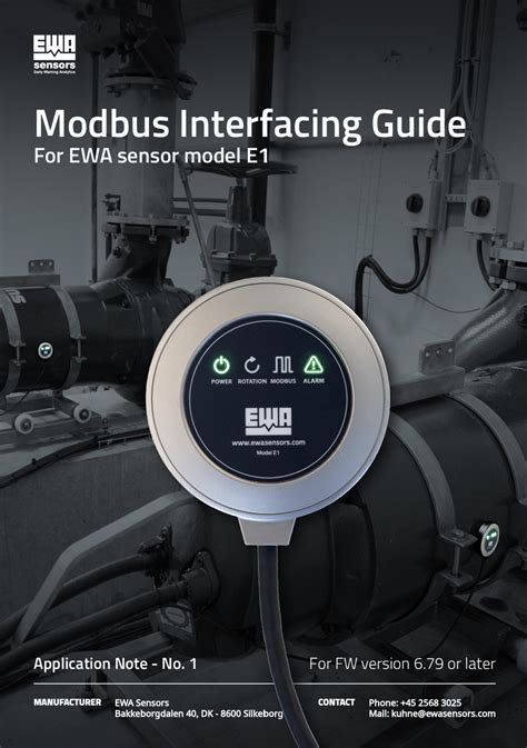 technical documents ewa sensors