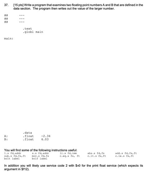 Solved 37 15 Pts Write A Program That Examines Two